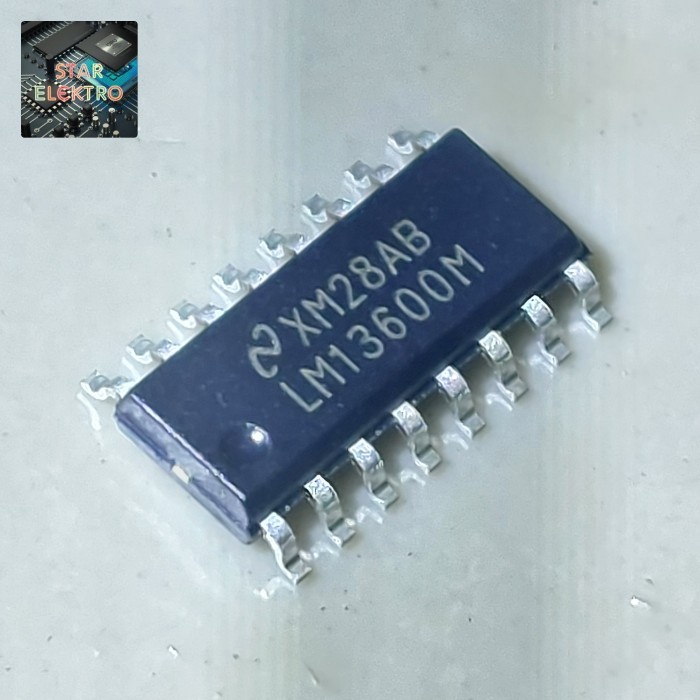 Lm13600m Sop-16 SMD LM13600MX LM13600 LM 13600 13600M IC ...