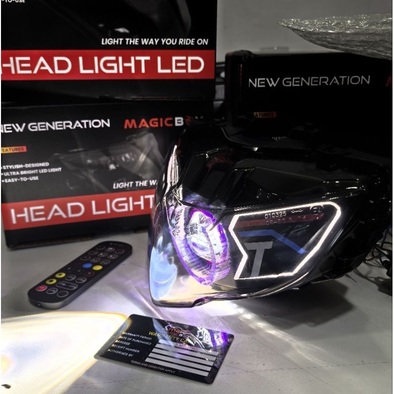MAGIC BOY YAMAHA Y15 V2 C2 LC135 V8 CUSTOM APP WITH REMOTE CONTROL LED ...