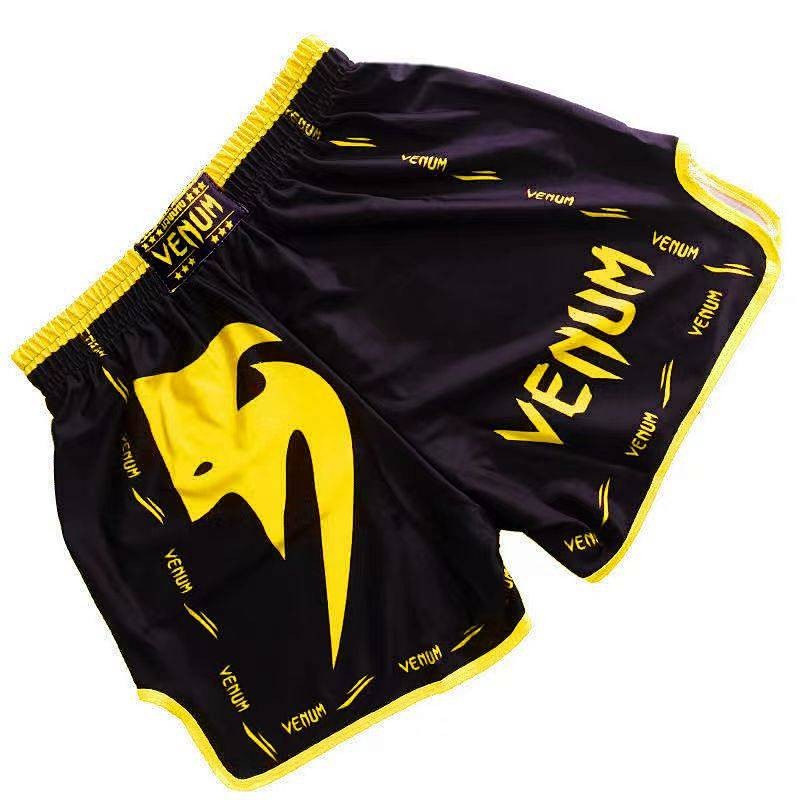 Muay Thai Shorts Venom Boxing Sanda Running Training Pants Fighting Sports Fight Quick-Dry Pants ...
