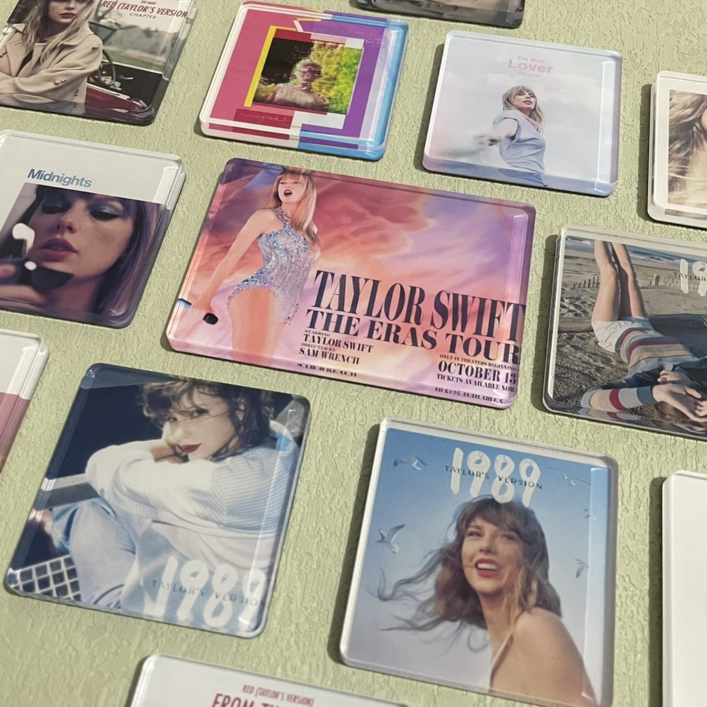 Taylor Swift Album Acrylic Refrigerator Sticker American Singer Fridge ...