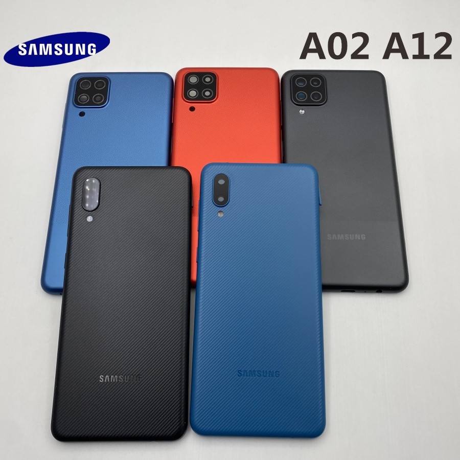 SAMSUNG Galaxy A02 A025 A12 A125 2020 Original Back Battery Cover Rear ...