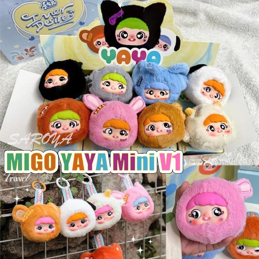 In Stock Blind Box MIGO YAYA Mini V1 Series Plush Collectible Toy ...