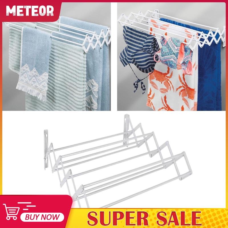 [meteorMY] Expandable Clothes Rack Clothes Heavy Duty Space Saver 9 ...