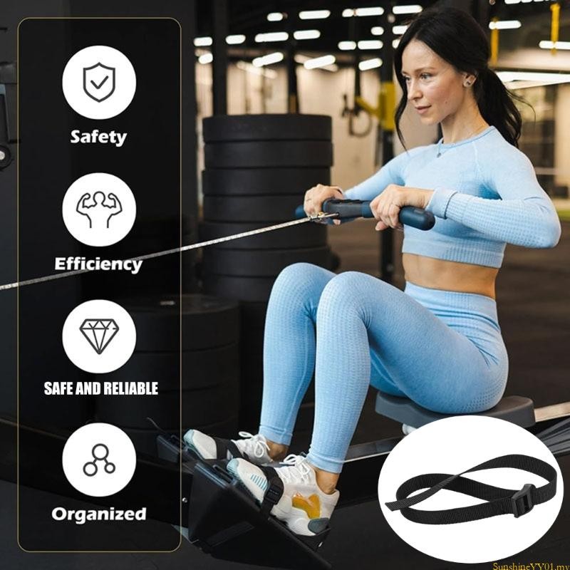 SUN Rowing Machine Replacement Foot Strap Adjustable Foot Strap Foot ...