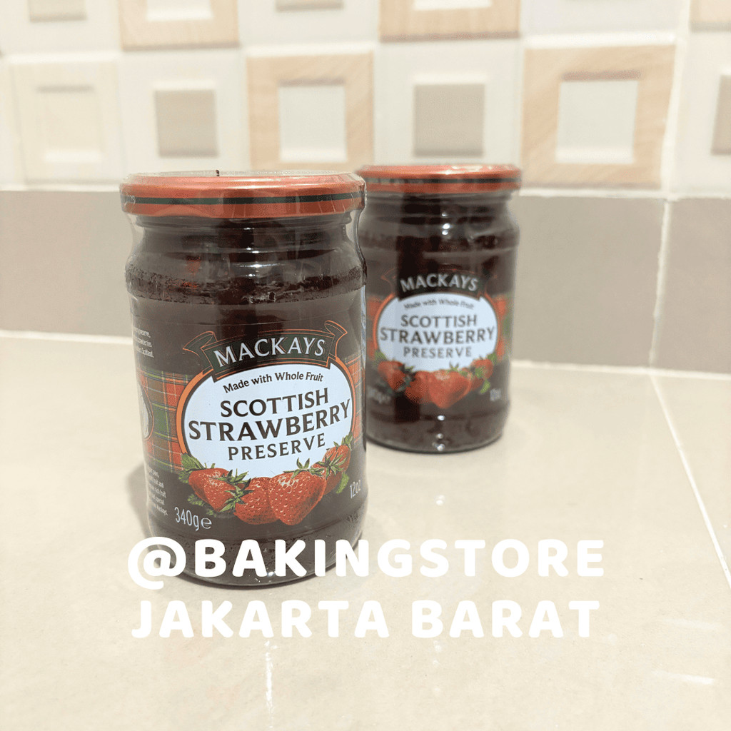 Mackays Scottish Strawberry Preserve (340 gr) | Shopee Malaysia