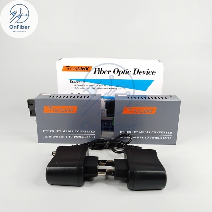 Htb Gigabit GS03 Netlink | Gs-03 Gigabit Fiber Optic Media Converter ...
