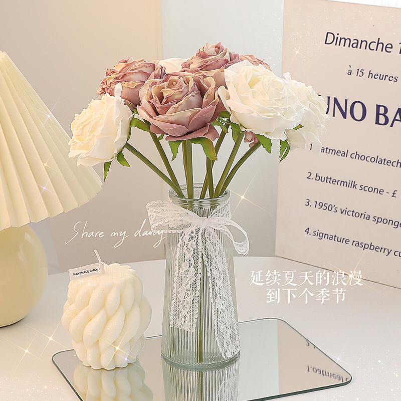 Rose Simulation Flower Artificial Flower Arrangement Flower Decoration ...