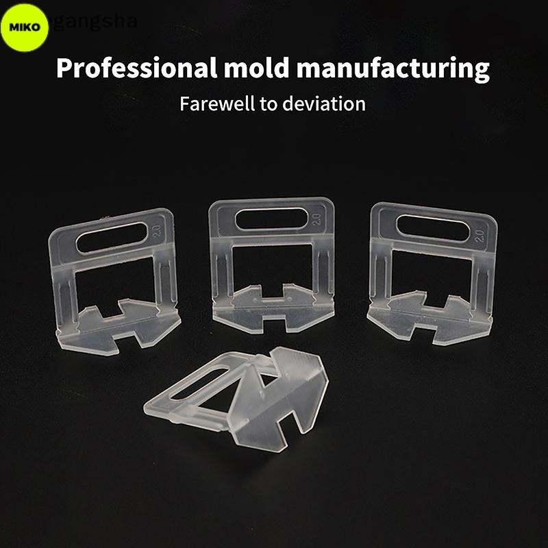 MS 100PCS 1-3MM Tile Leveling Spacers System Clip Kit Construction ...