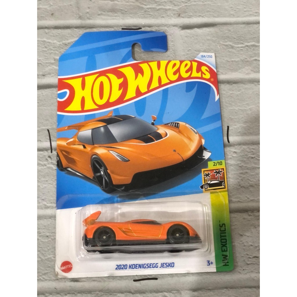 Htf07 | Hot Wheels Regular 2020 Koenigsegg Jesko Oren - Racing Car Toy ...
