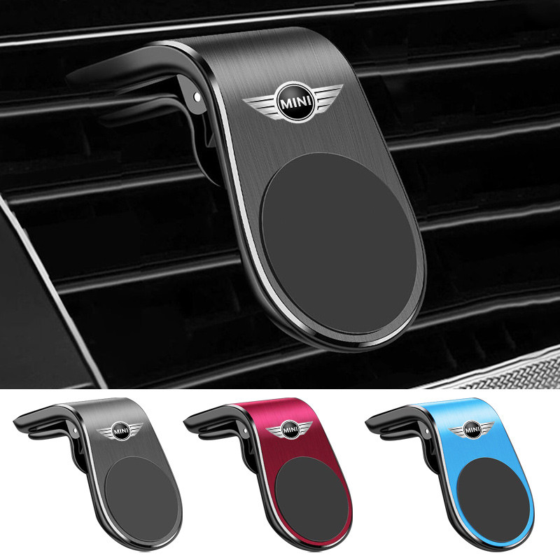 Fashion Car Magnetic L-shaped Car Dedicated GPS Phone Holder For MINI ...