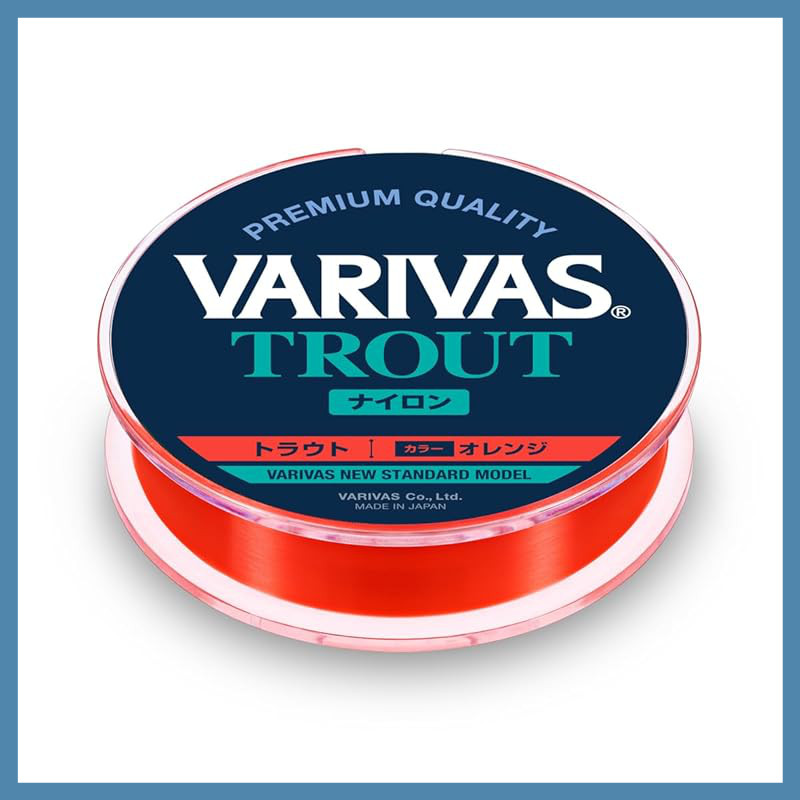 VARIVAS Trout Nylon Fishing Line 100m – Multiple Strengths and Colors ...