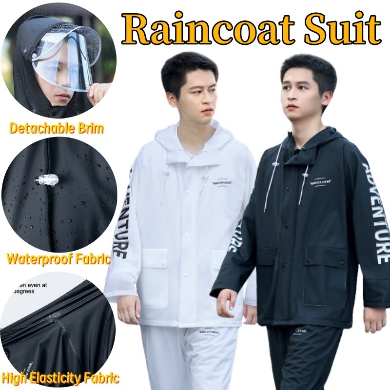 Raincoat For Men Raincoat For Adult Adventure Raincoat Kapote Raincoat ...