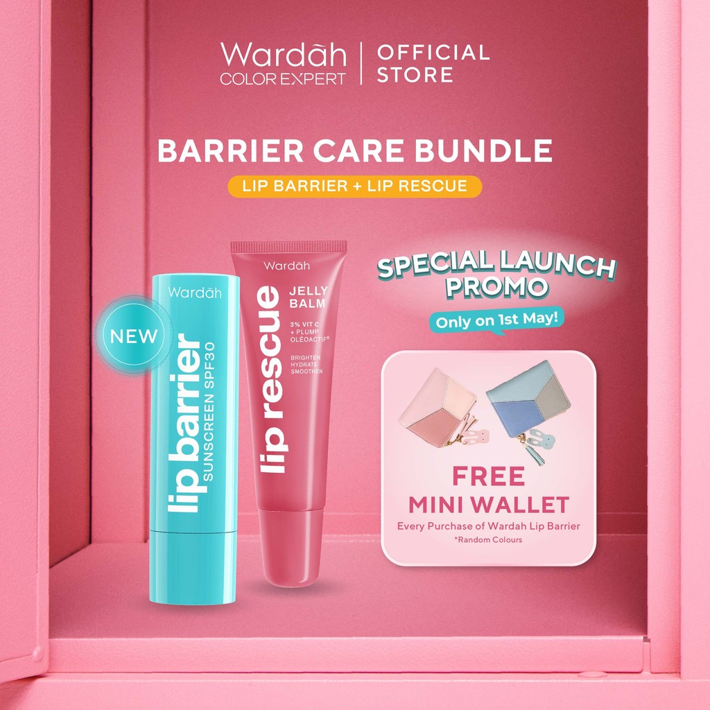 Barrier Care Bundle - Lip Barrier SPF30 + Lip Rescue Jelly Balm for ...