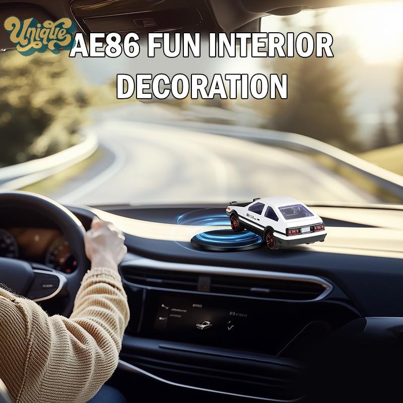 (Unique) Rotating AE86 Drift Car Gyroscope Ornaments Classic Car Model ...