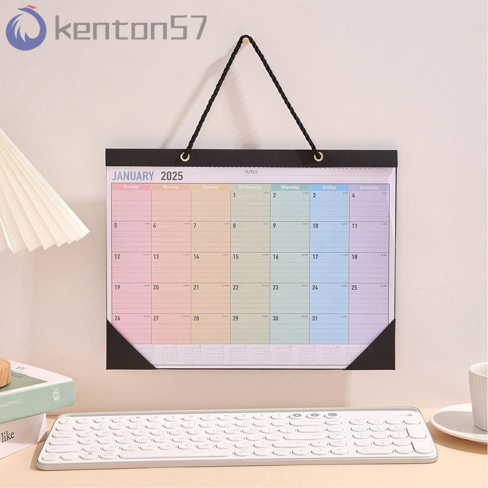 KENTON Colorful Hanging Calendar, Unique Design Cartoon 2025 Wall ...