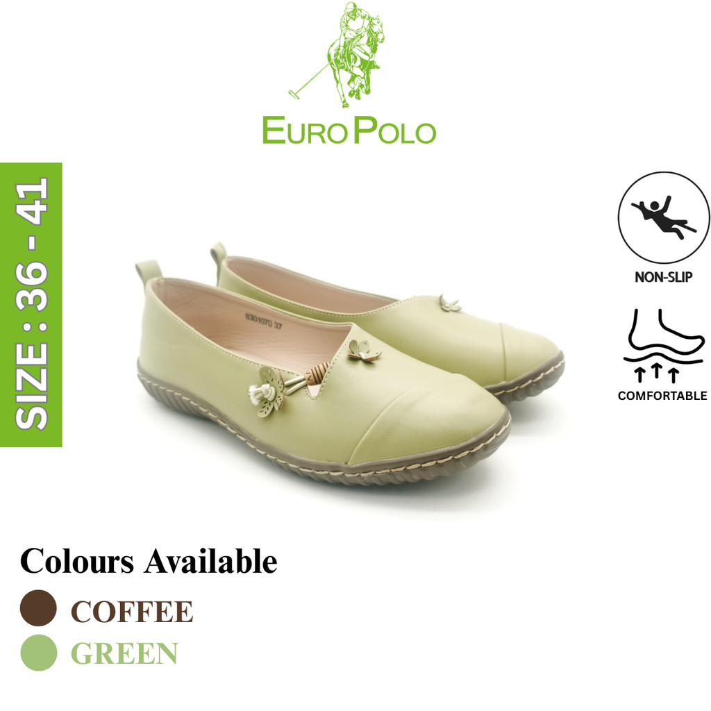 EuroPolo Ladies Slip-On Comfort / Kasut Perempuan - 8301070 | Shopee ...