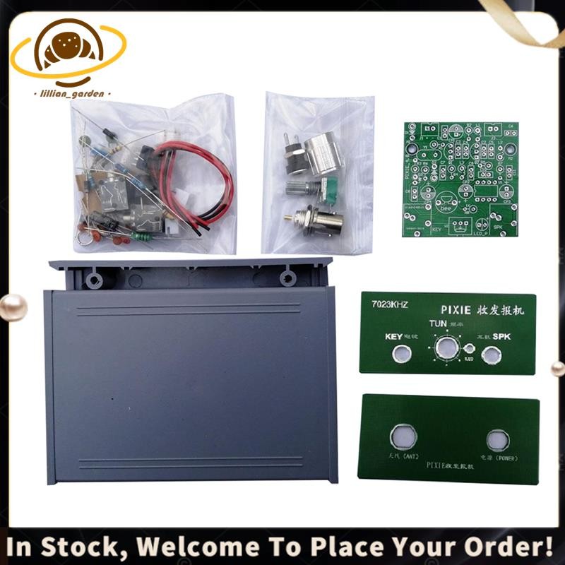 Super CW Shortwave Transceiver Kit 7023KHZ with Enclosure Complete DIY ...