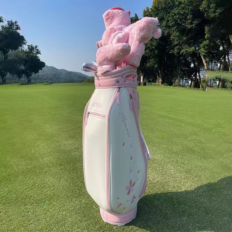 Japan Japan HONMA Sakura Dance Golf Club Pink Full Set Genuine Ladies ...