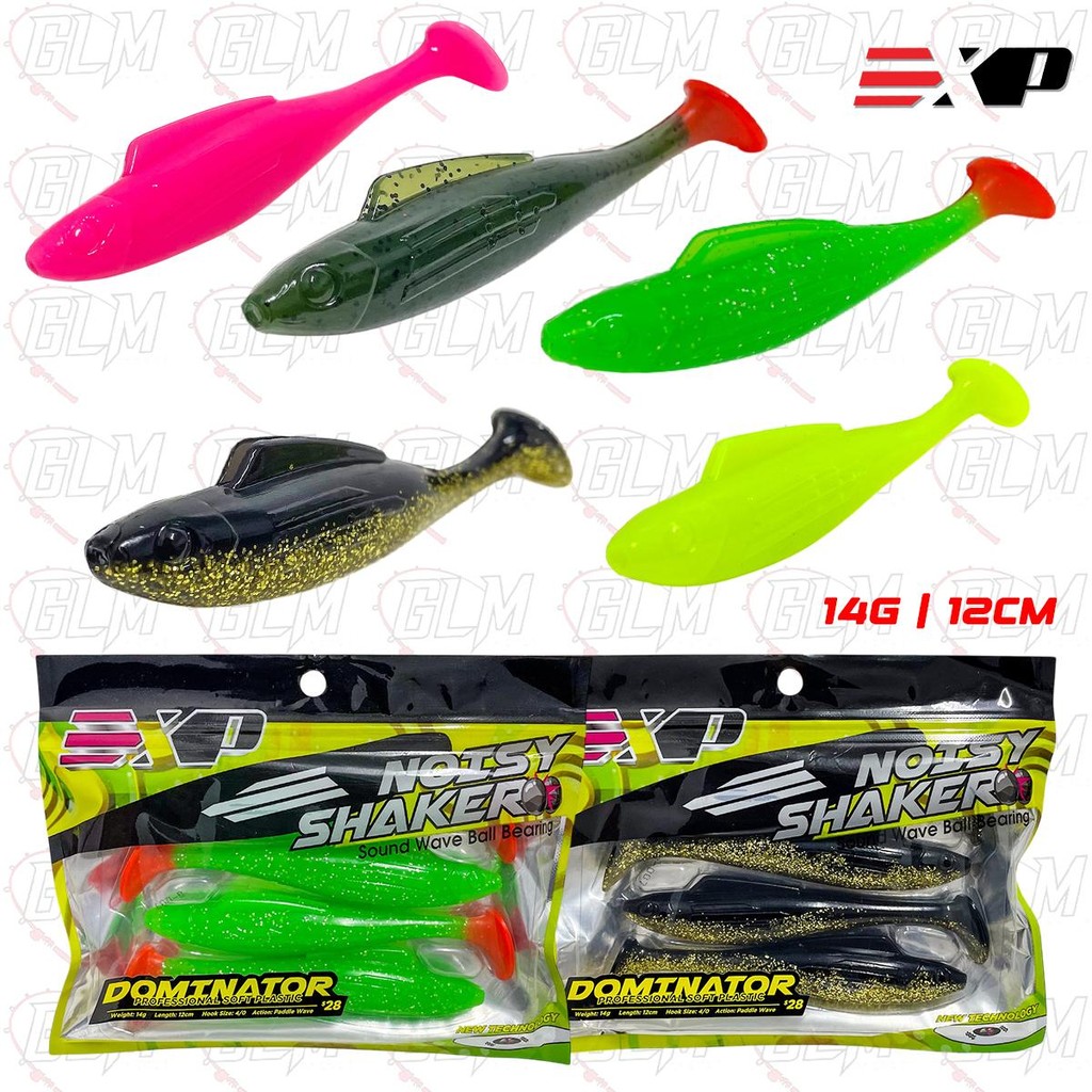 EXP DOMINATOR DIVER 12CM / 14G SOFT PLASTIC FISHING BAIT FOR FISHING ...