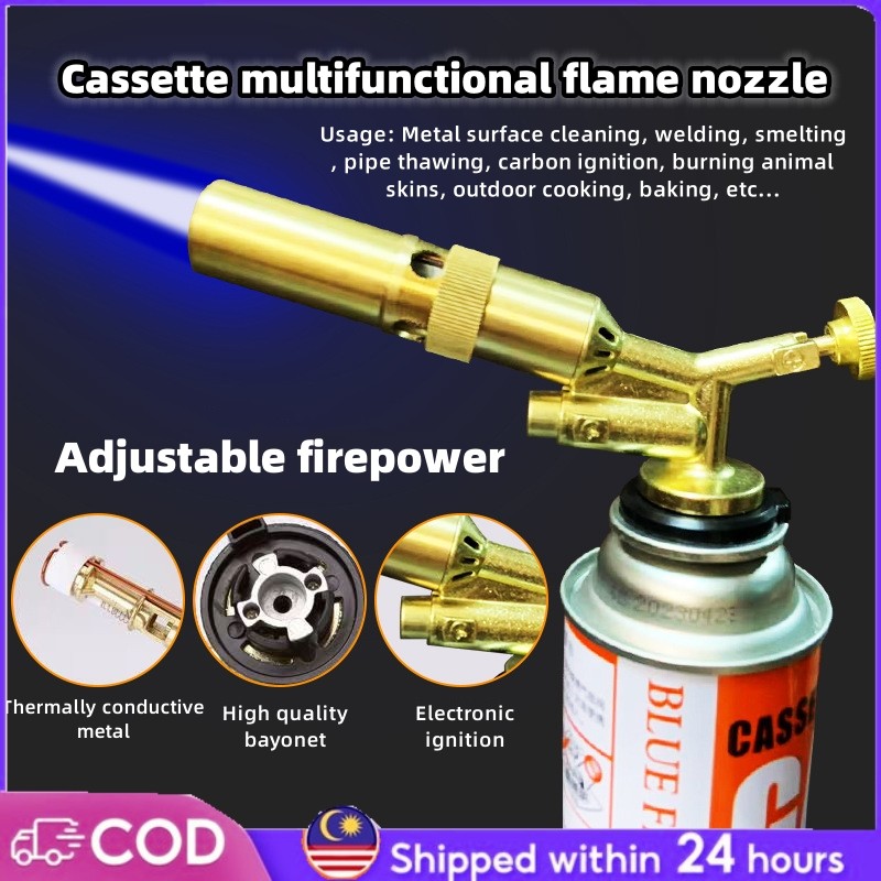 【READY STOCK】Welding Torch Portable Gas Burner Flame Gun High ...