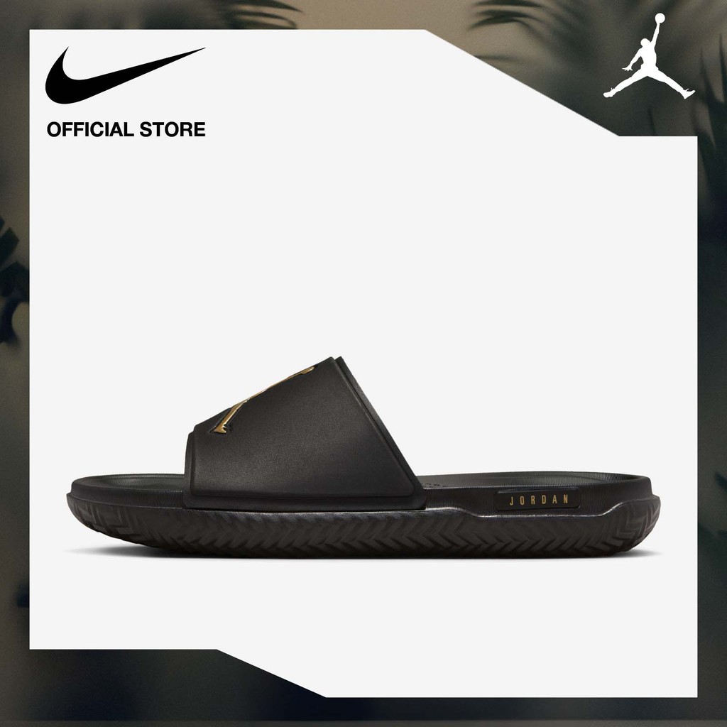 Jordan Men's Jumpman Slides - Black | Shopee Malaysia