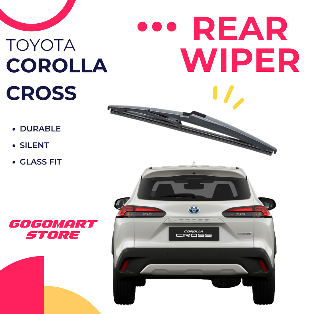 TOYOTA COROLLA CROSS REAR WINDSCREEN WIPER Car Rear Wiper Belakang ...