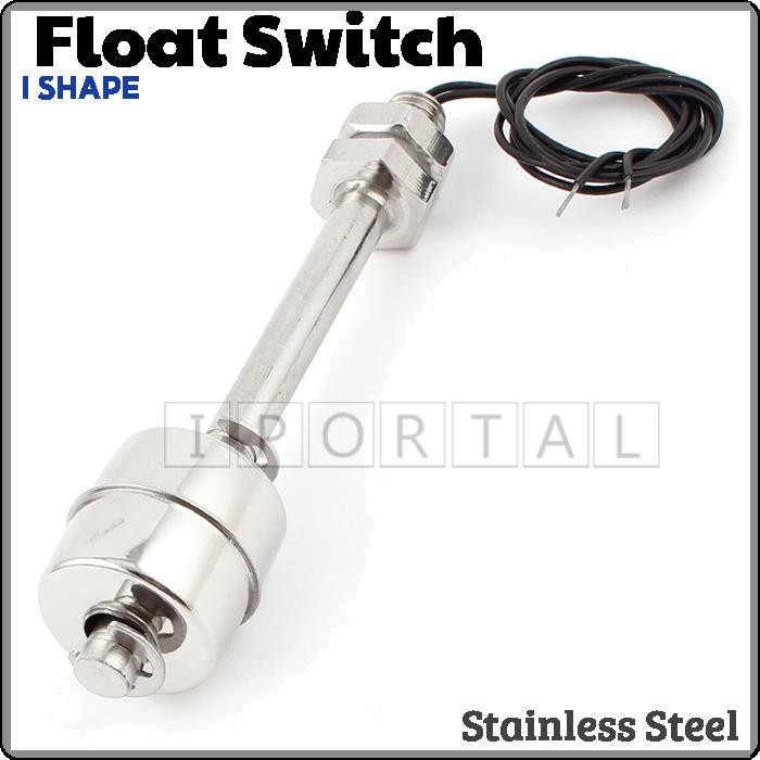 Float Switch SUS 304 Tank Water Level I or L Type Shape Sensor 100mm ...