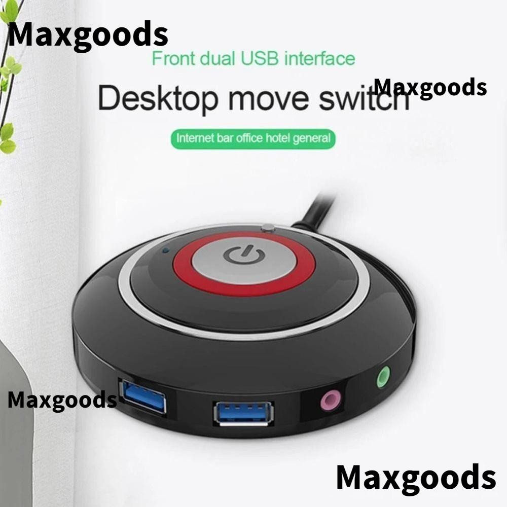 MAX PC Power Button Switch, Extension ABS Switch with Cord, High ...