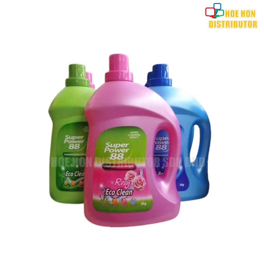 Super Power 88 Eco Clean Concentrated Laundry Detergent 5kg Anti ...