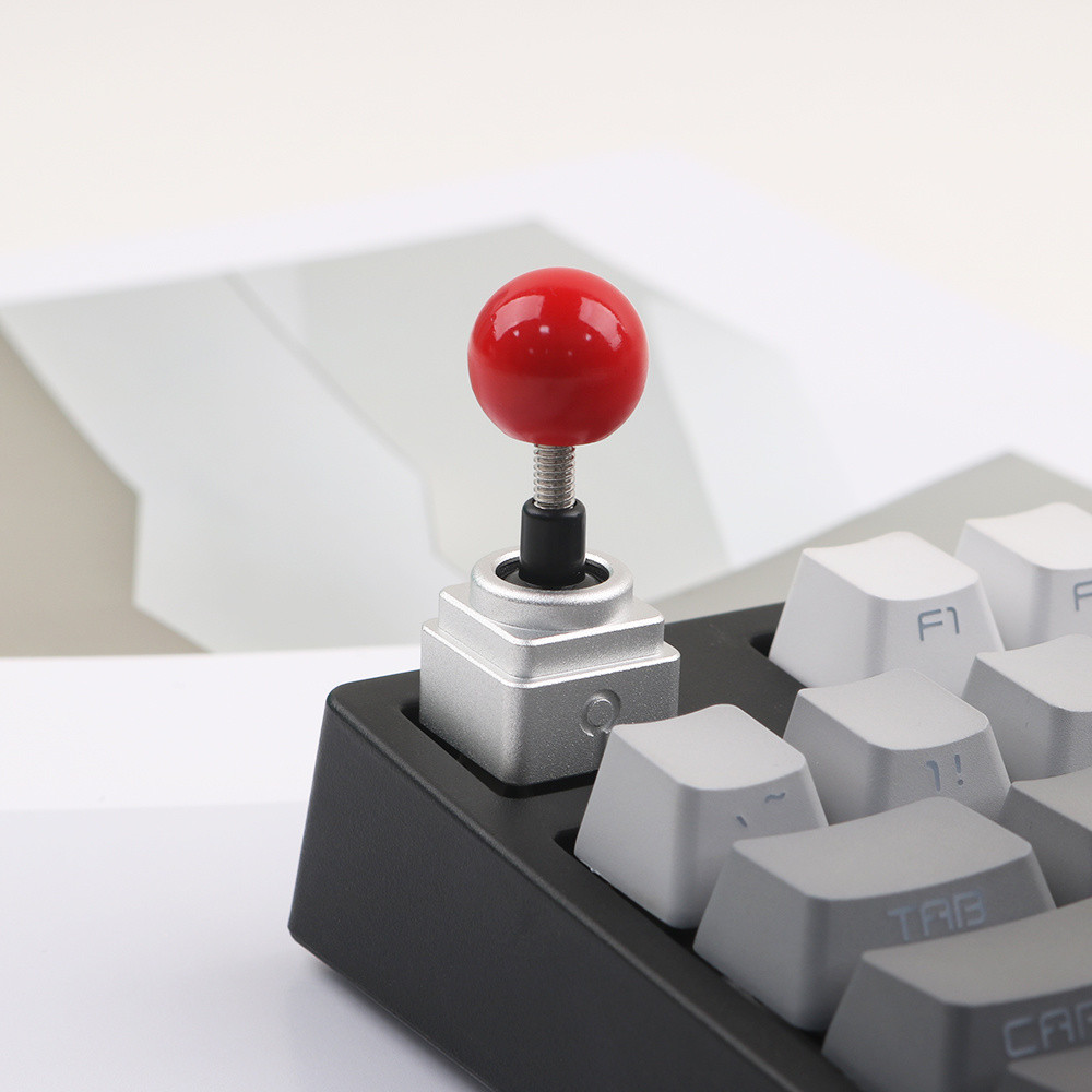 Good Luck Joystick K20 Metal Unique DIY Classic Retro Game Gift Keycap ...