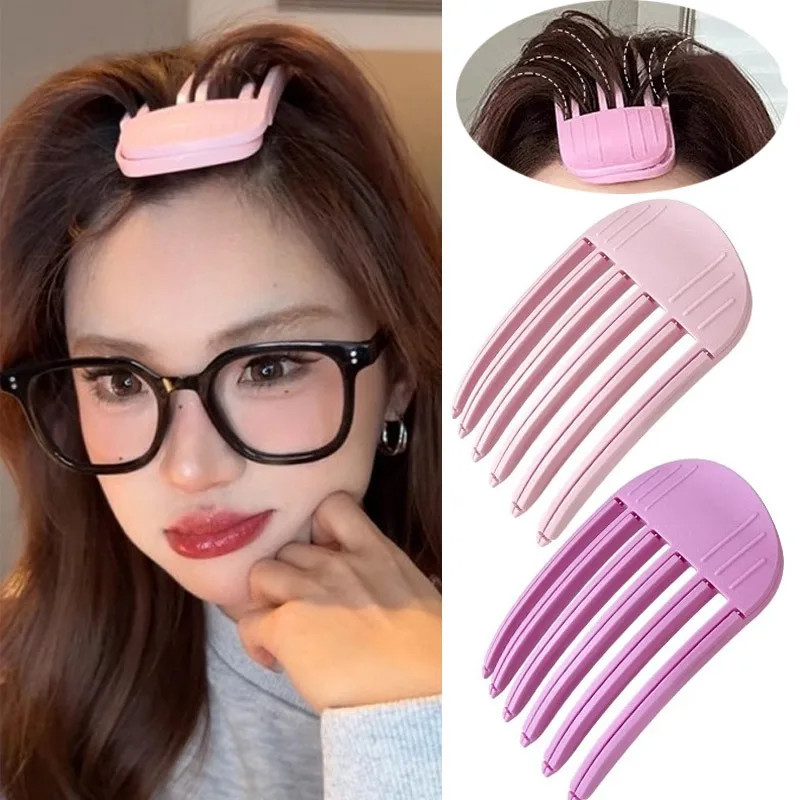 Fluffy Hair Roots Clips Comb Plastic Wind Sculpting Combs Natural ...