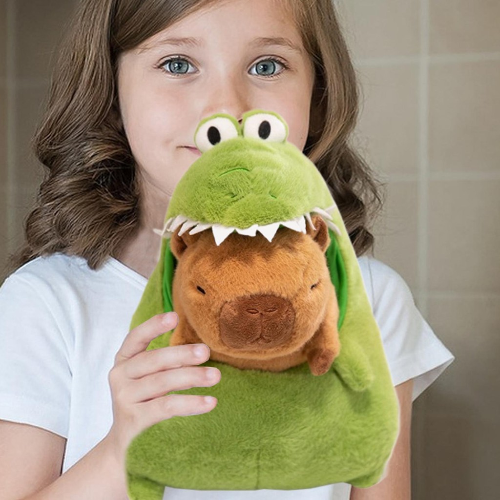 Capybara Plush Toy Capybara Plush Hugging Plush 12 Inch Crocodile ...