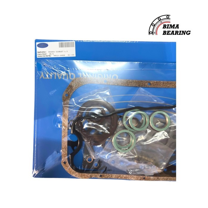 PACKING FULL SET COMPLETE TOYOTA STARLET CAPSULE EP71 EP80 EP81 1.3 ...