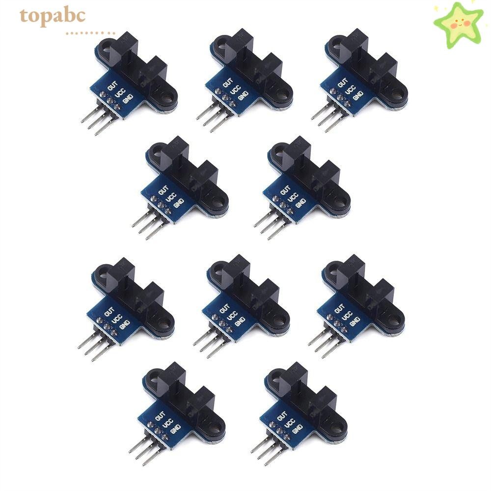 TOPABC 10pcs Optical Optocoupler Module, Disk Count 3.3V To 5V Speed ...