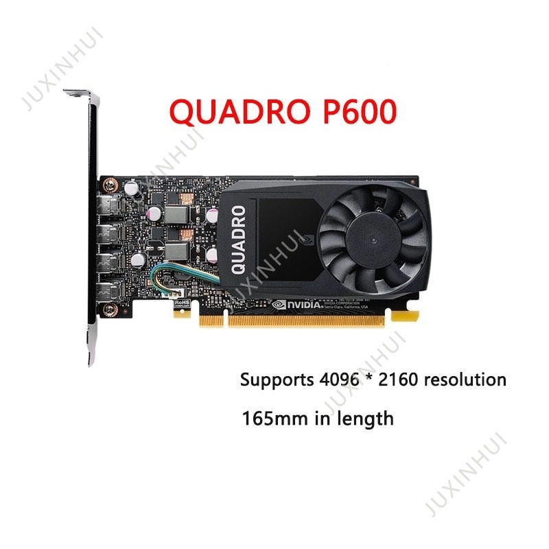 Original NVIDIA Quadro P620 P600 2GB 128bit GDDR5 PCI Express 3.0 x16 ...