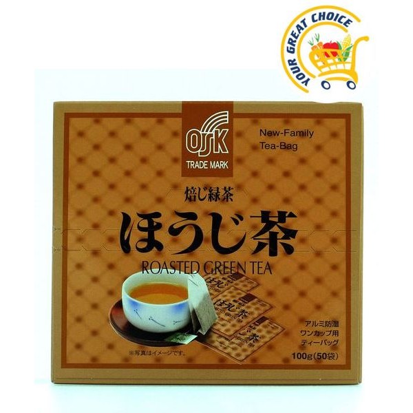 OSK Japanese Green Tea Bags Roasted 50 X 2g | Shopee Malaysia