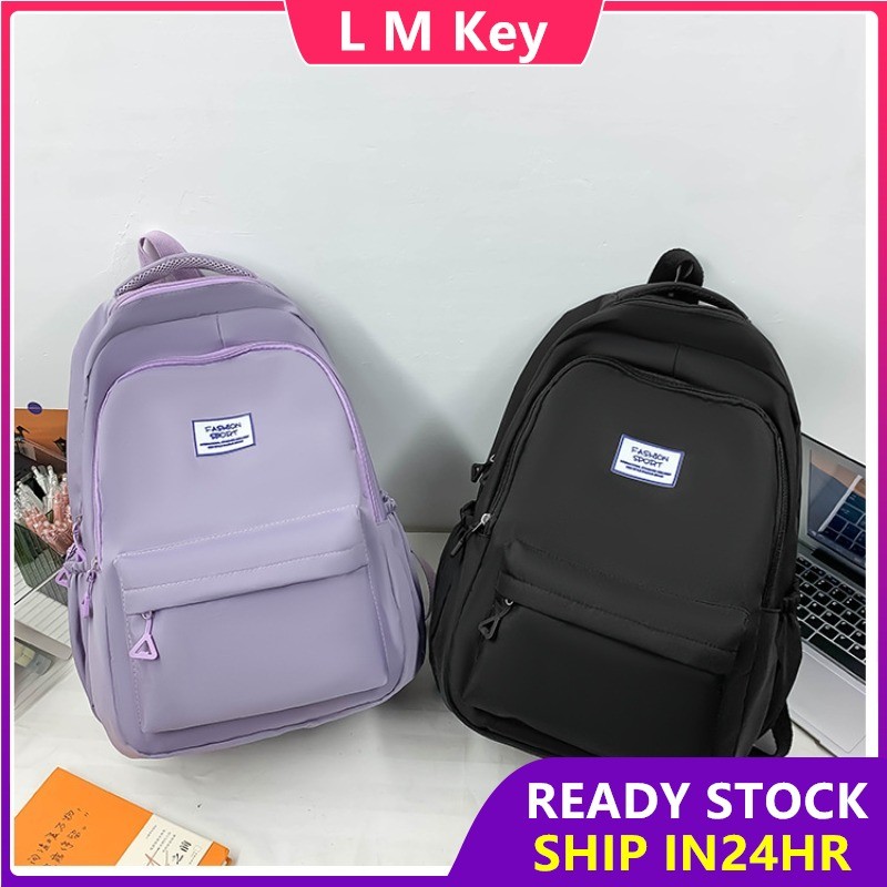 【READY STOCK】School backpack beg galas school bag bagpack woman travel ...