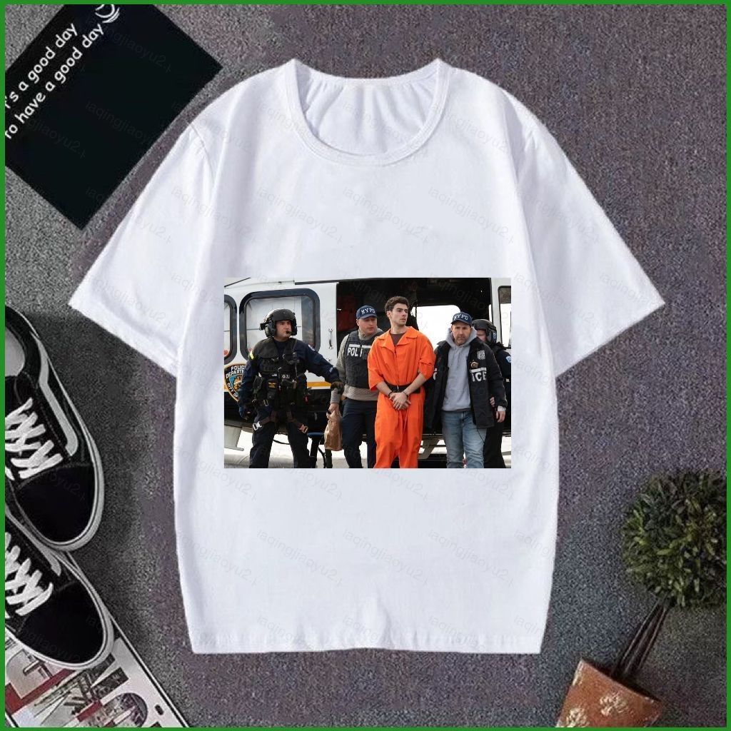 Niko Free Saint Luigi Mangione Orange Superman photo CEO assassin T ...