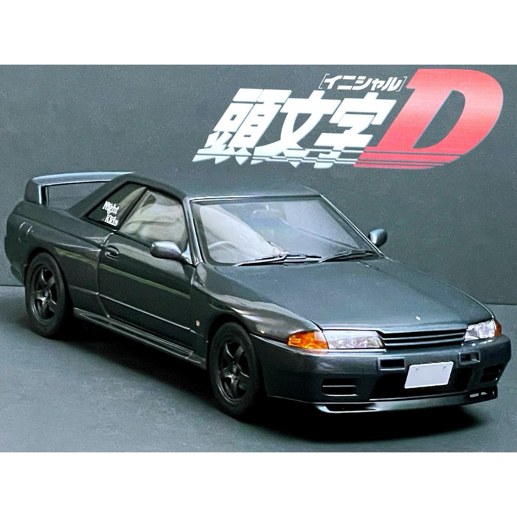 1/18 Initial D Autoart Nissan Skyline GT-R V-spec II (R32) Zhongliyi ...