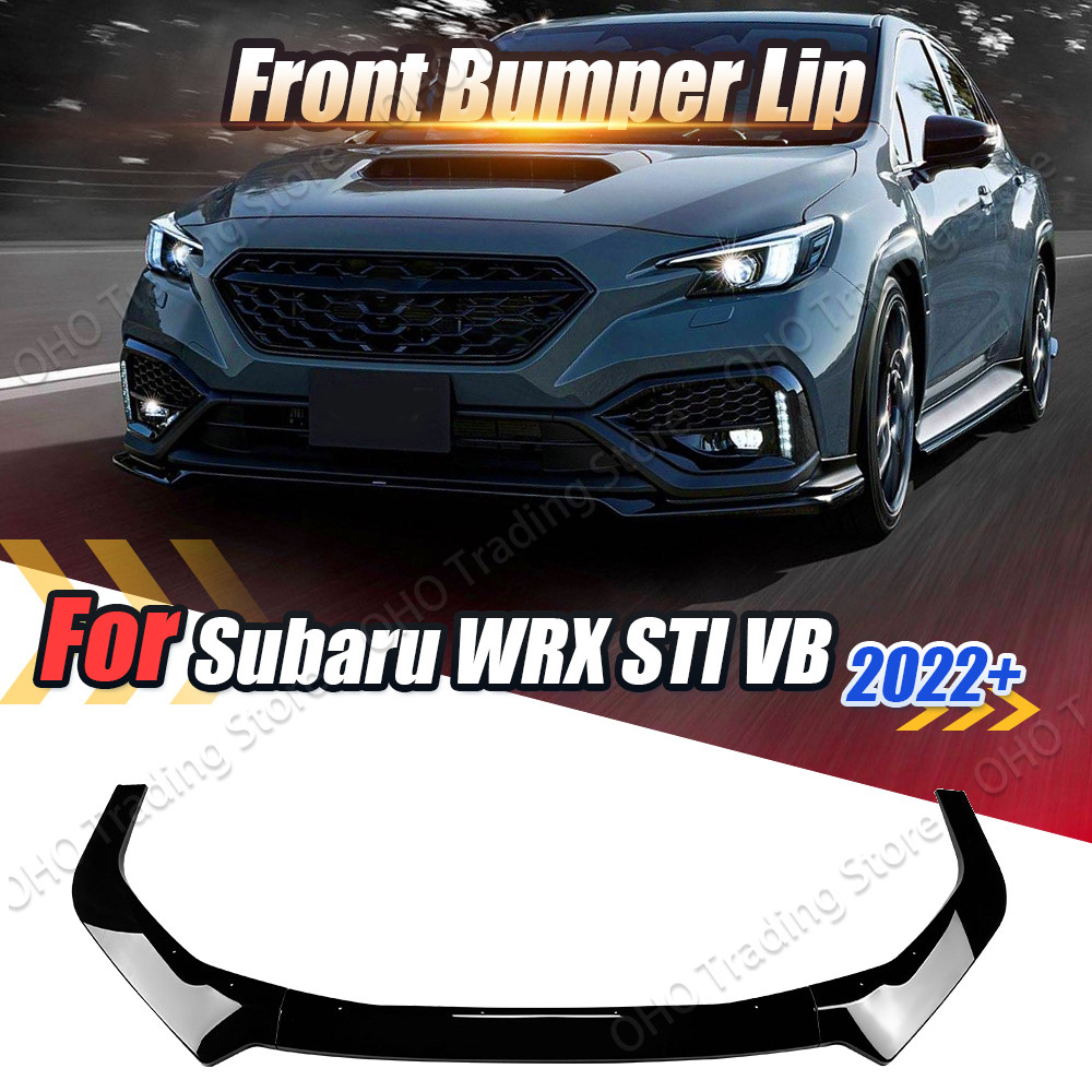 Car Front Bumper Splitter Lip For Subaru WRX STI VB 2022-2025 Chin ...