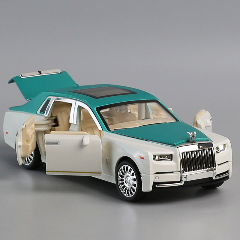 Six-open Door Rolls-Royce Phantom Car Model Children's Inertial Shock ...