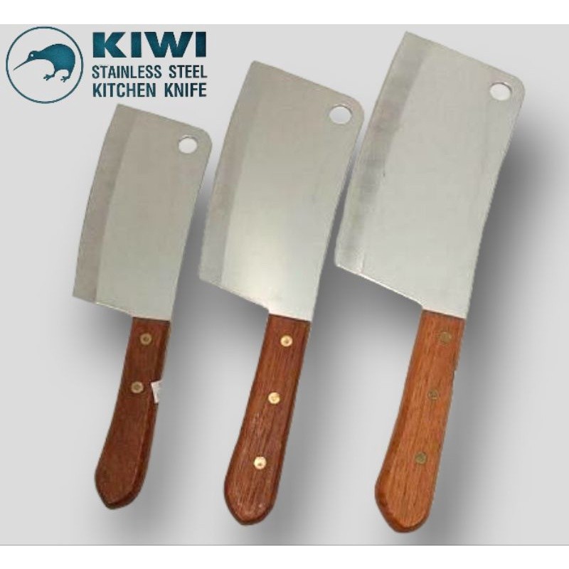 ORIGINAL KIWI THAILAND chopper knife / pisau daging / pisau pemotong ...
