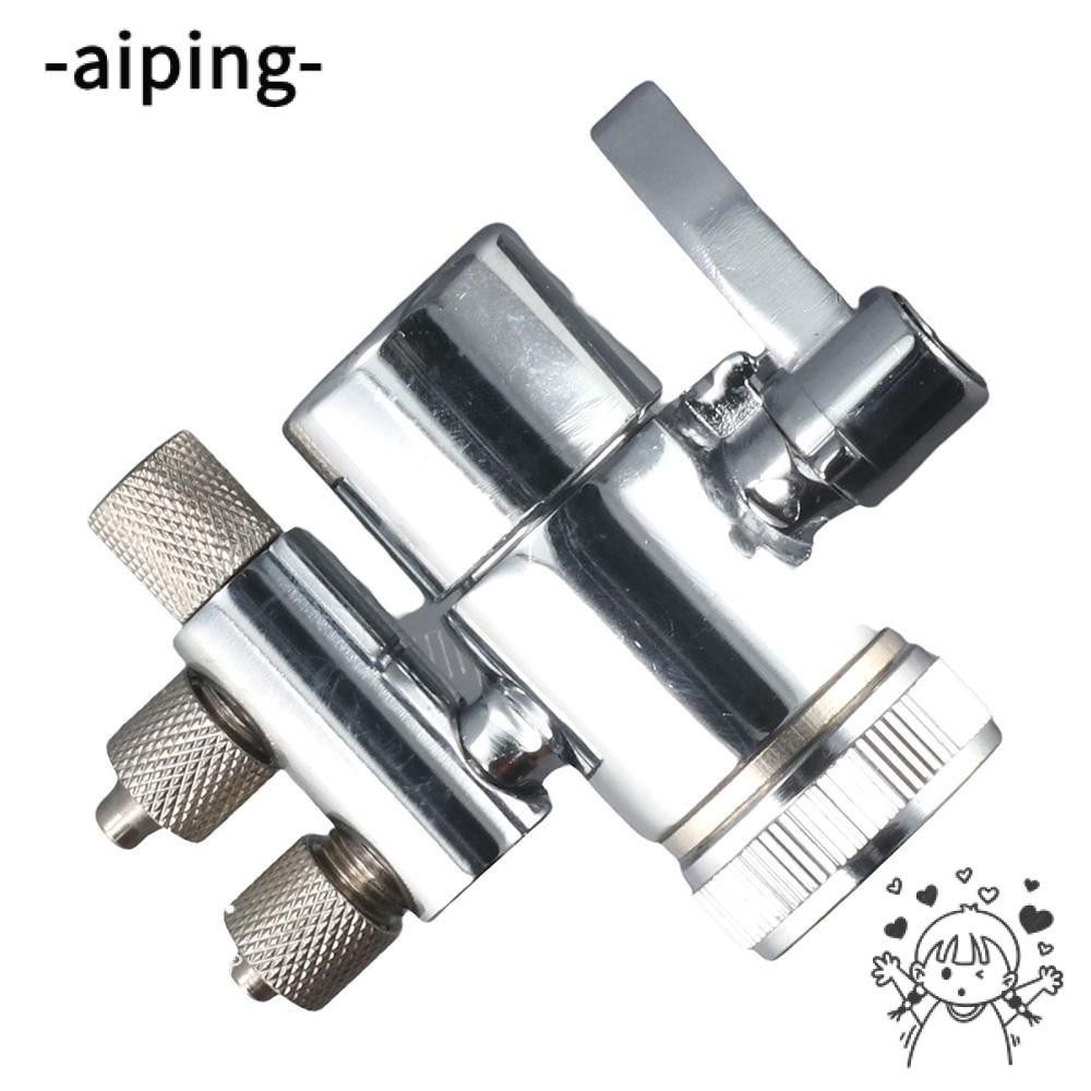 AIPING1 Splitter, 2 Way Faucet Diverter Valve, Durable Kitchen Sink ...