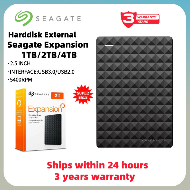 √ 1TB/2TB/4TB √ External Hard Drives Expansion USB3.0 HDD 2.5 ...