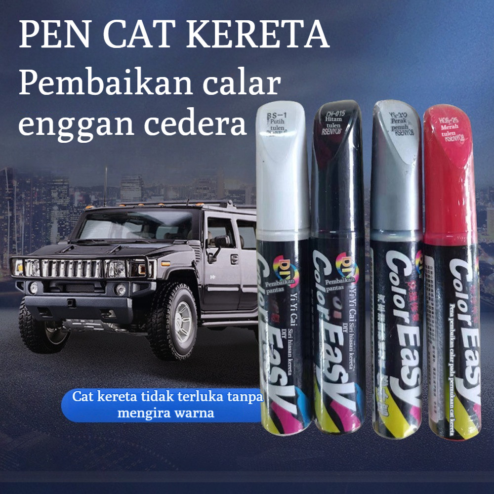 Touch Up Pen Car Paint Repair Remover DIY Calar Cat Kereta Paint Pen ...