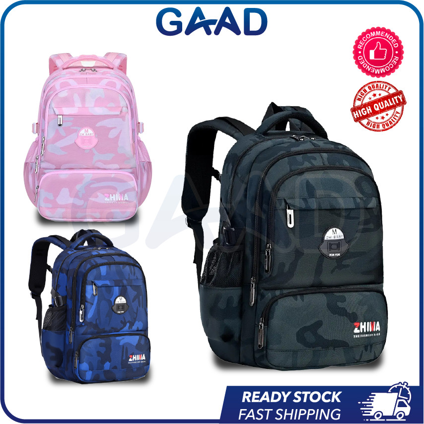 [NEW] ZMBABY~Good Quality~45cm High School Bags for Boy Girl Student ...