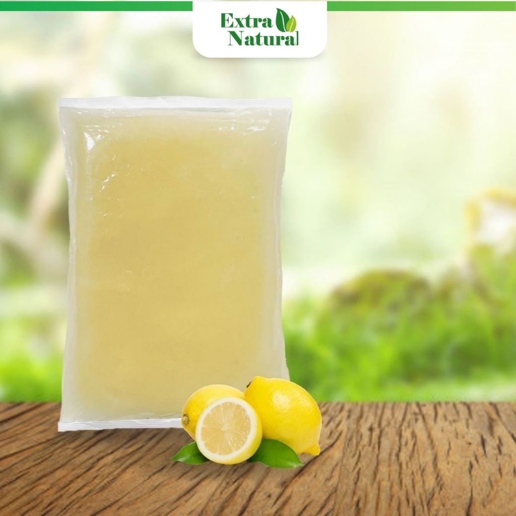 Frozen 100% Lemon Juice | No Sugar Added | 500g | 1kg | Extra Natural ...