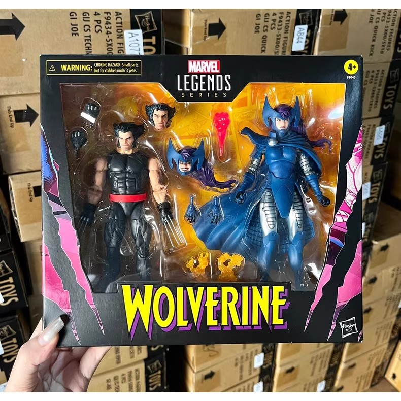 Hasbro Marvel legends Marvel Wolverine Psylocke Wolverine 50th ...