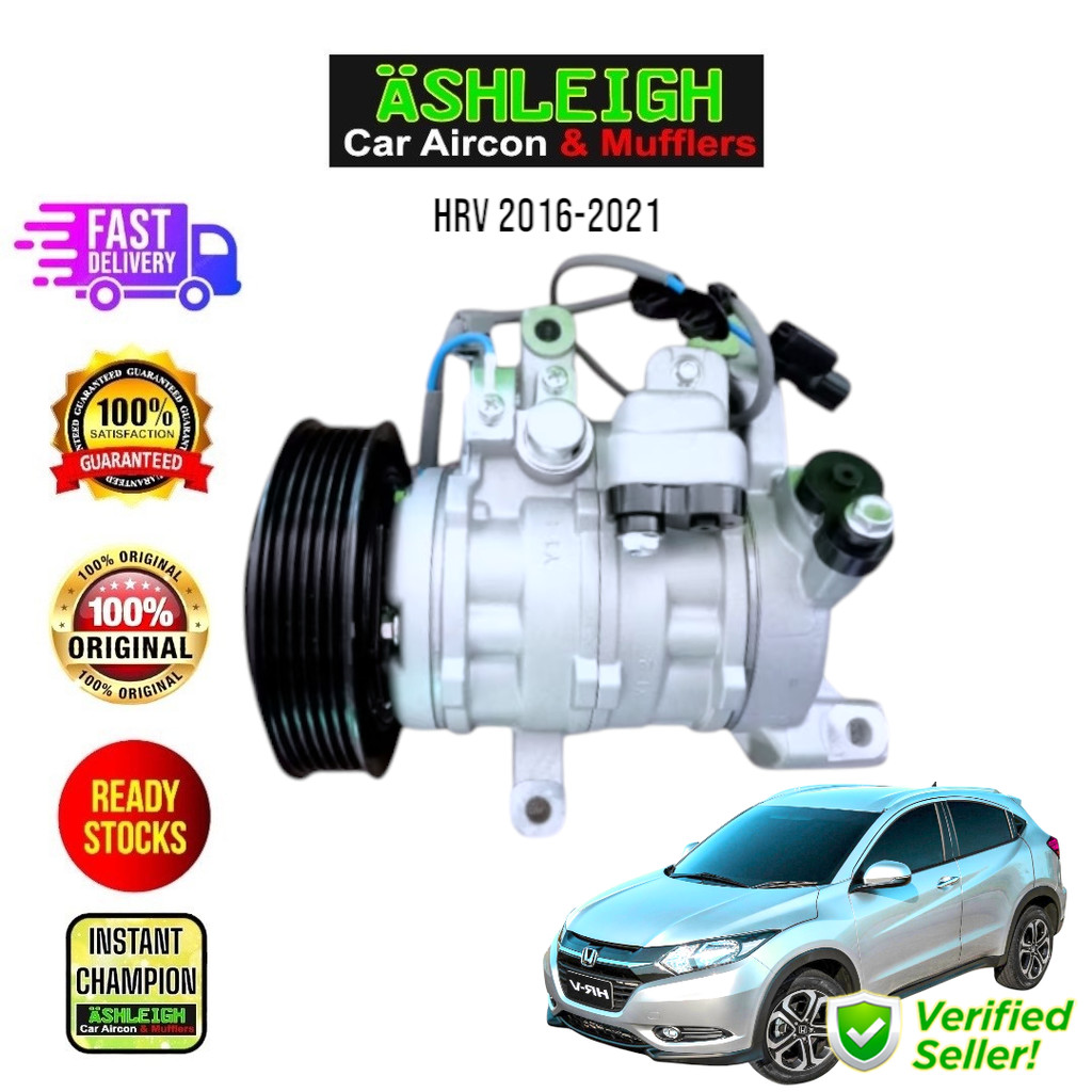 Honda HRV 2016-2021 Compressor Heavy Duty Car Aircon Parts | Shopee ...