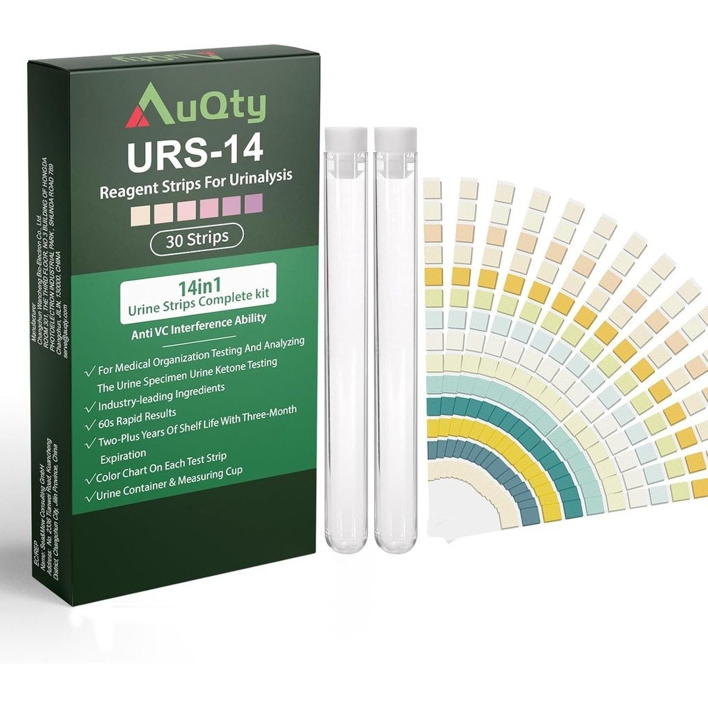 14 Parameter Urine Test Strips 14-in-1 Urinalysis for Nitrite ...
